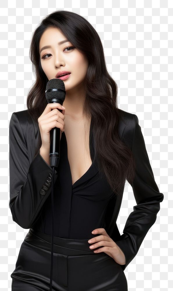 PNG Microphone portrait sleeve adult. | Premium PNG - rawpixel