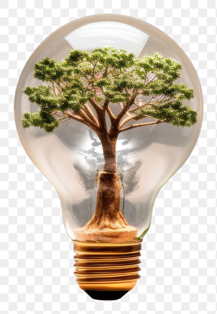 PNG Lightbulb plant lamp tree. | Premium PNG - rawpixel