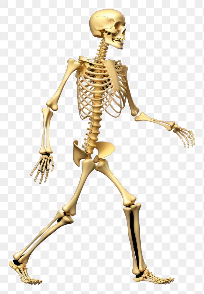 PNG Skeleton anatomy history walking | Free PNG - rawpixel