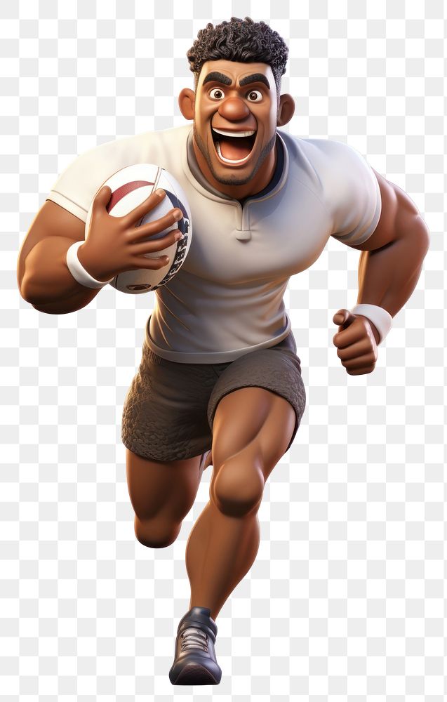 PNG Football cartoon player sports. | Premium PNG - rawpixel