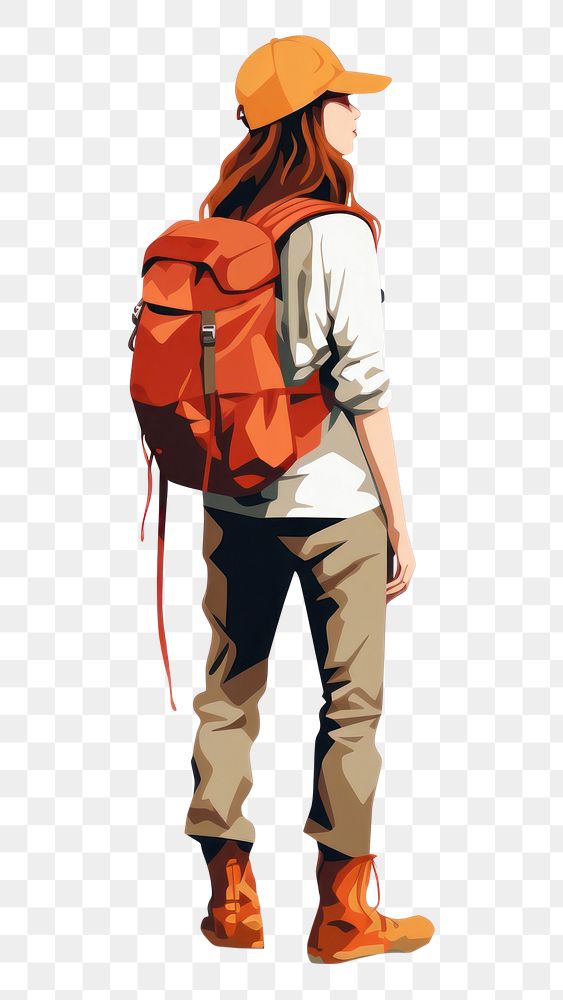 PNG Hiking adventure backpack outdoors. | Premium PNG - rawpixel