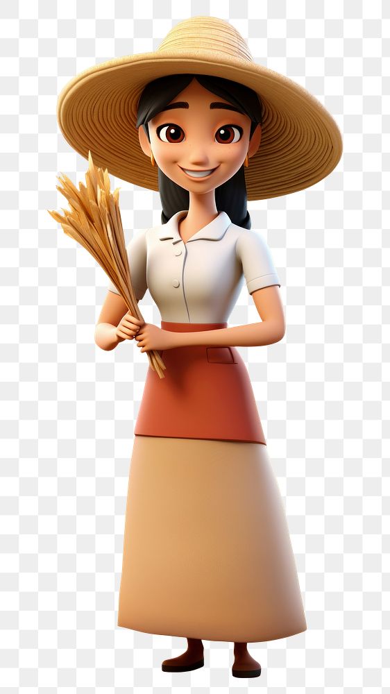 PNG Cartoon holding toy hat. | Free PNG - rawpixel