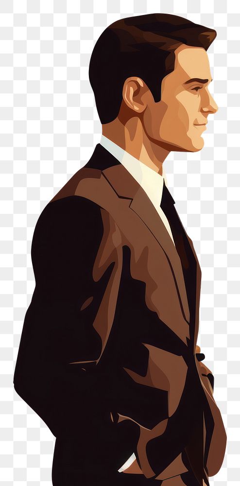 PNG Portrait adult man art. | Free PNG - rawpixel