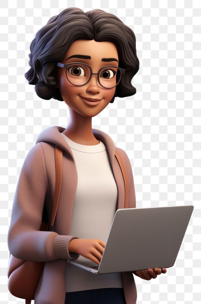 PNG Computer portrait cartoon laptop. | Premium PNG - rawpixel