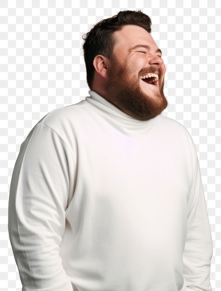 PNG Laughing adult man studio | Free PNG - rawpixel