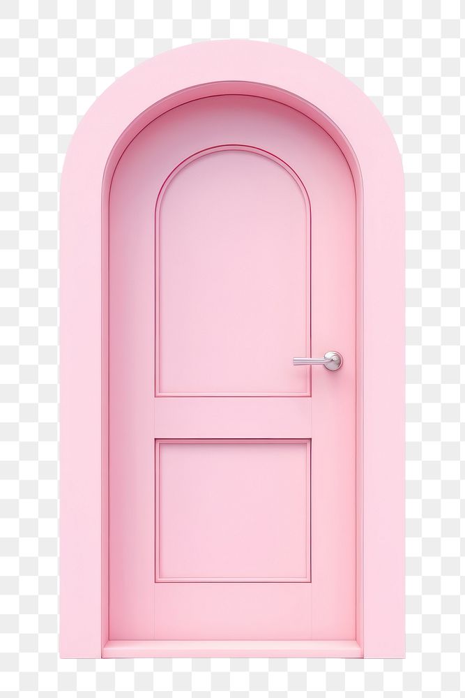 PNG Door architecture pink | Premium PNG - rawpixel