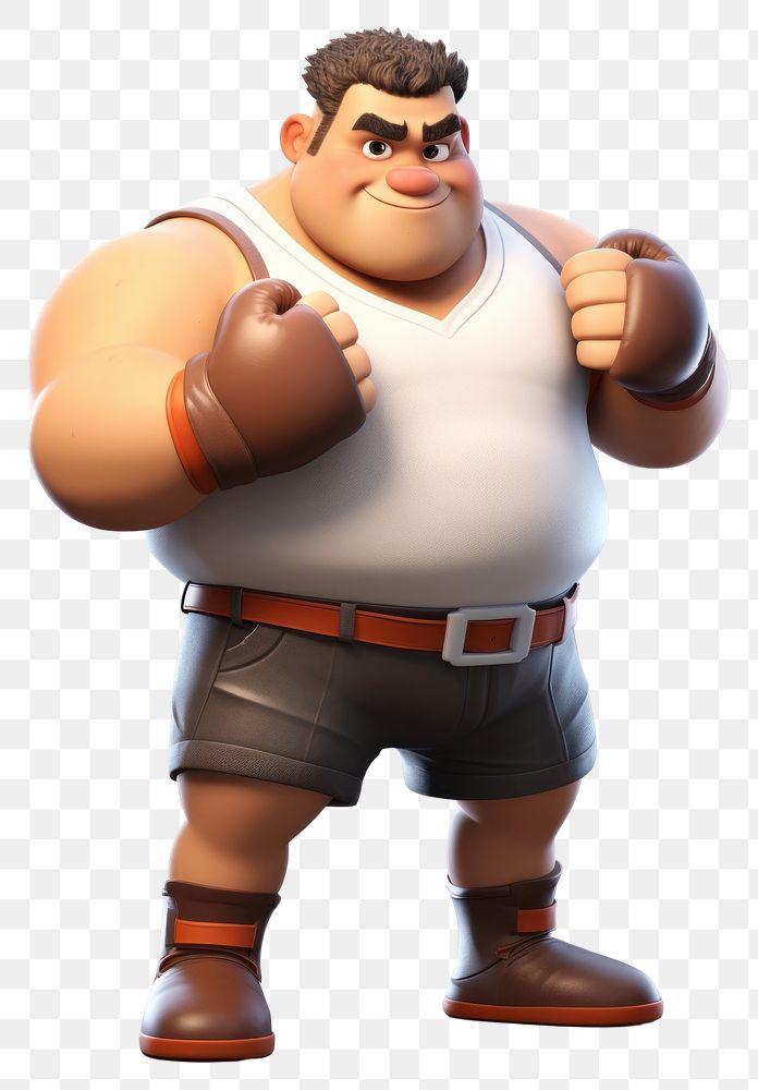 PNG Cartoon white background bodybuilding | Free PNG - rawpixel