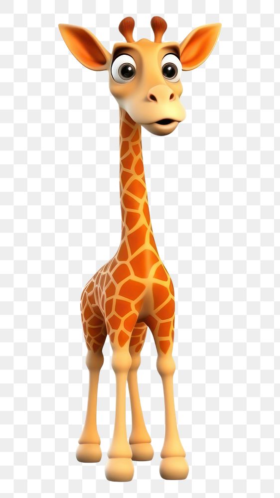 PNG Giraffe wildlife cartoon animal. | Premium PNG - rawpixel