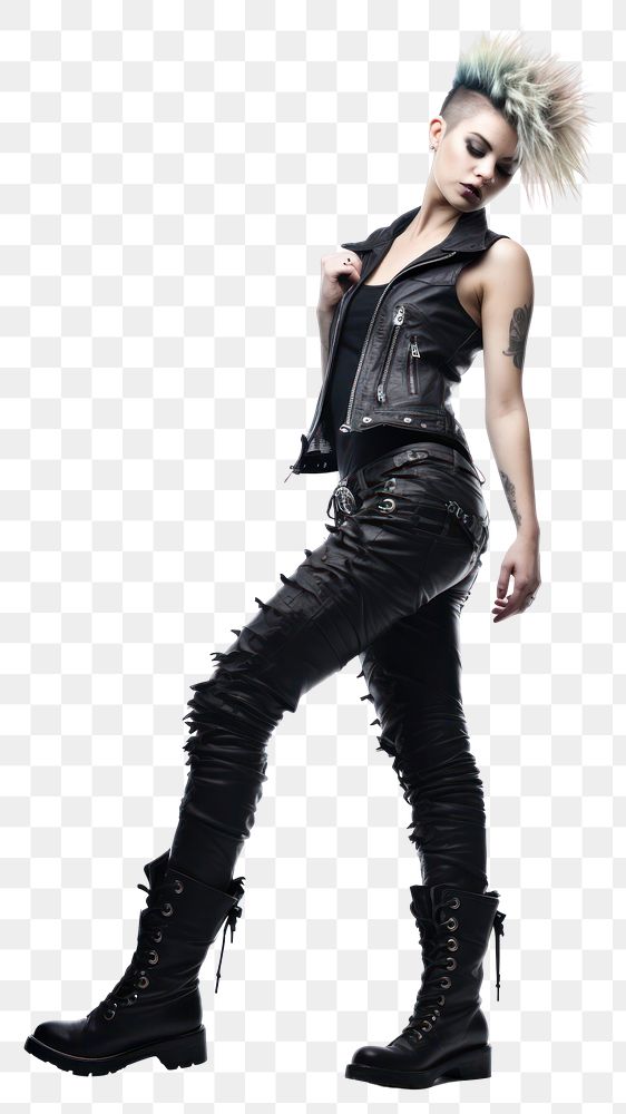 PNG Punk clothing footwear fashion | Premium PNG - rawpixel