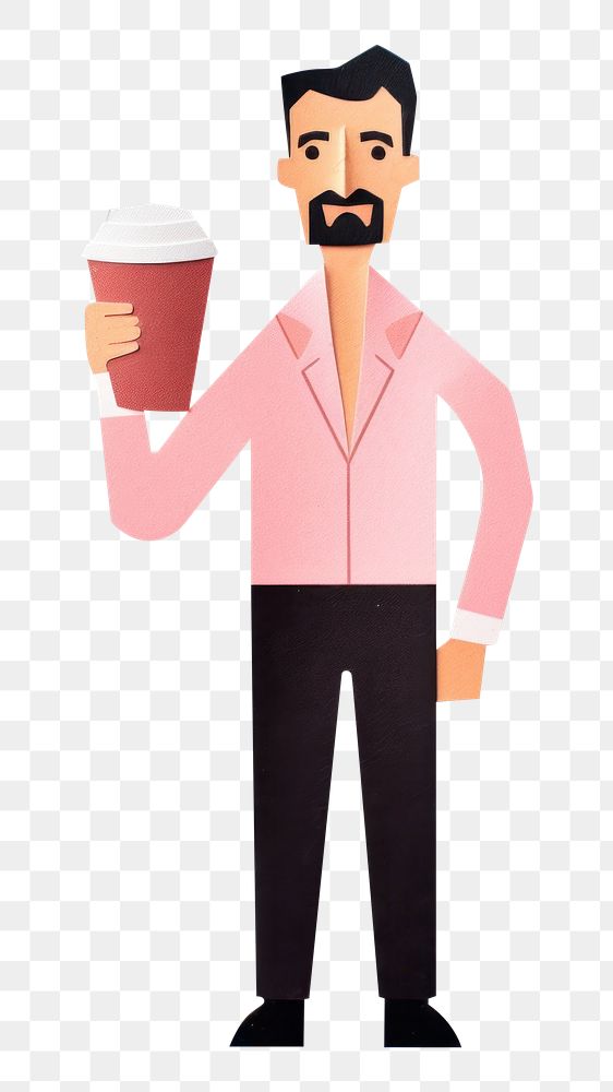 PNG Barista white background representation | Premium PNG - rawpixel