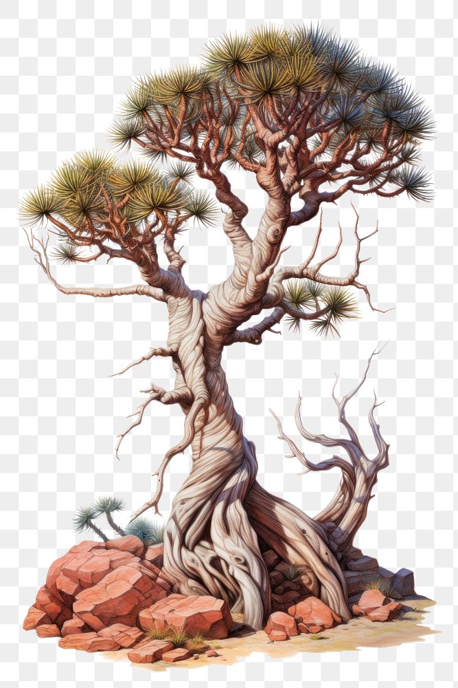 PNG Madagascar Dragon Tree drawing | Premium PNG - rawpixel