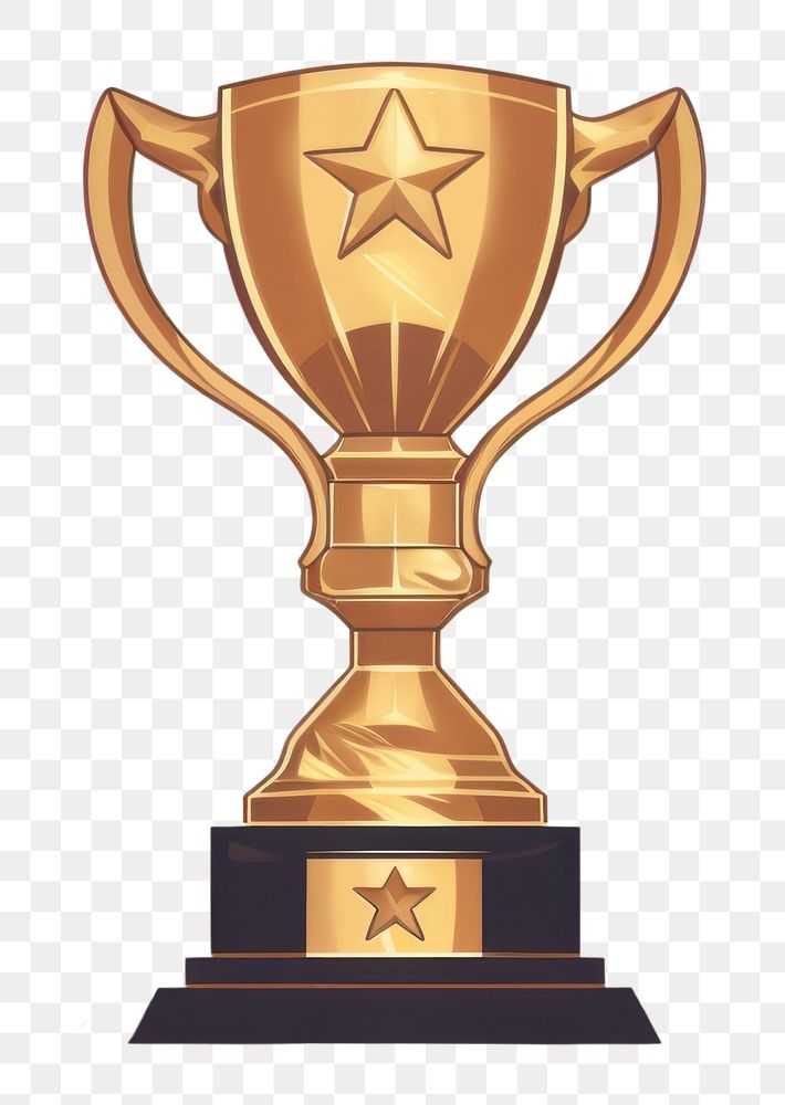 PNG Trophy achievement illuminated technology. | Free PNG - rawpixel