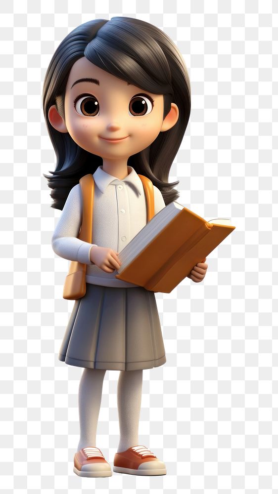 PNG Asian kid girl cartoon | Premium PNG - rawpixel