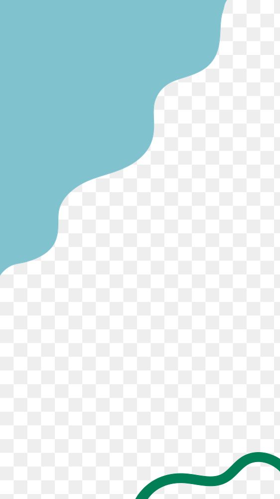 Abstract border png blue, transparent | Premium PNG - rawpixel