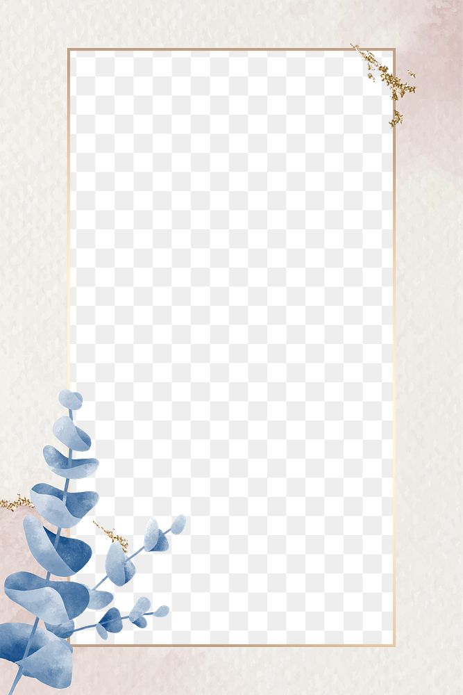 Png cute botanical frame, transparent | Premium PNG - rawpixel
