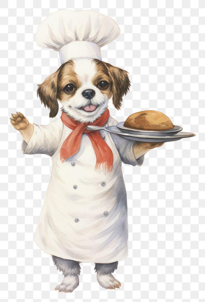 PNG PNG Dog cooking portrait | Free PNG - rawpixel