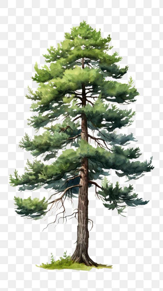 PNG lush pine tree plant | Premium PNG - rawpixel