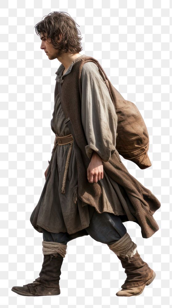 PNG Villagers young man medieval | Premium PNG - rawpixel