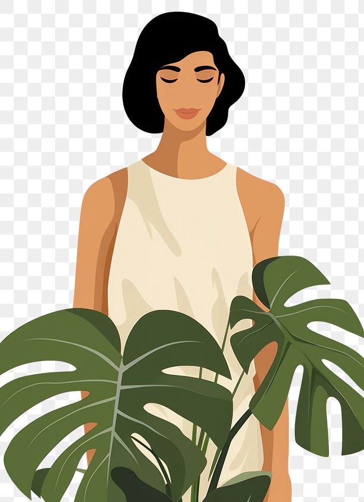 PNG Adult plant leaf rainforest. | Free PNG - rawpixel