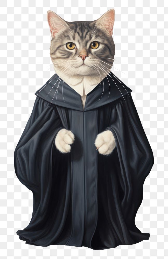 PNG Judge cat animal mammal | Free PNG - rawpixel