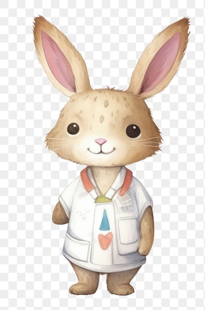 PNG Cute rabbit nurse rodent | Free PNG - rawpixel