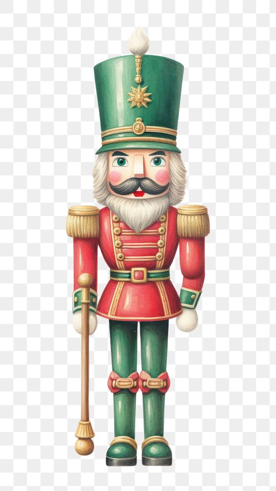 PNG Christmas nutcracker white background | Premium PNG - rawpixel