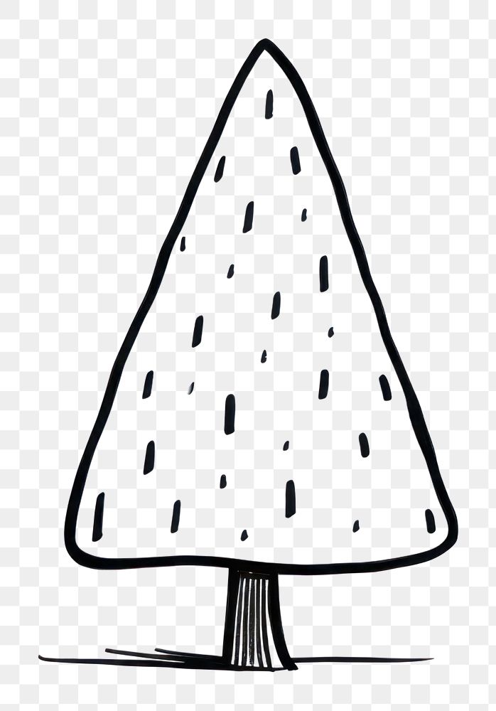 PNG Chirstmas tree drawing sketch | Free PNG - rawpixel