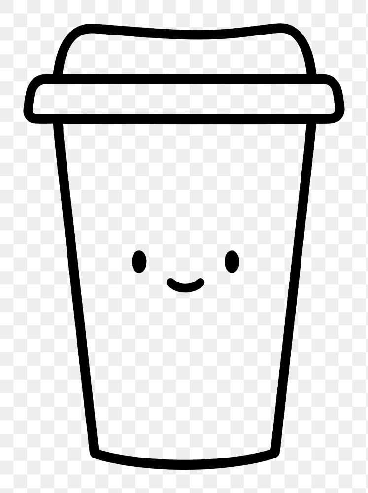 PNG Coffee cup line mug | Premium PNG - rawpixel