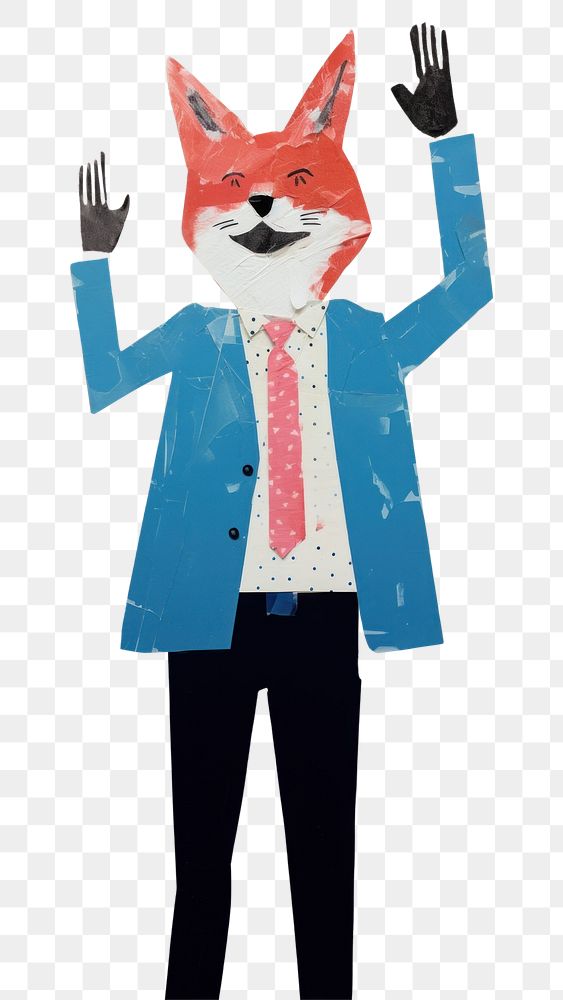 PNG Cream fox art painting | Free PNG - rawpixel