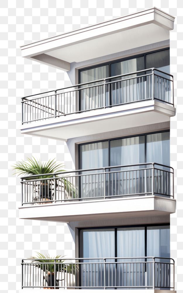 PNG Apartment outside balcony architecture | Premium PNG - rawpixel