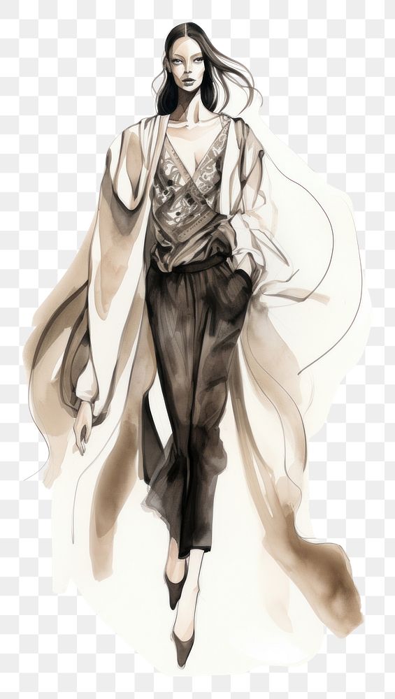 PNG Clothes fashion drawing sketch. | Free PNG - rawpixel