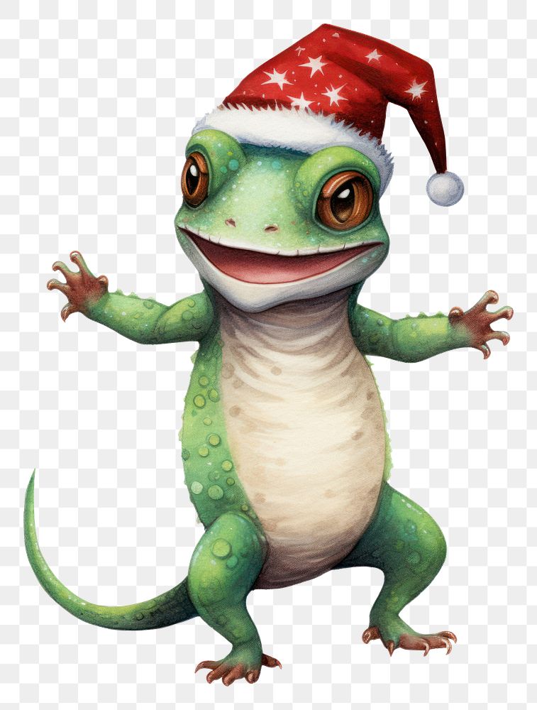 PNG Chubby gecko dancing amphibian | Free PNG - rawpixel