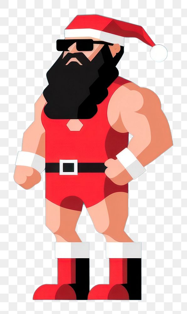 PNG Macho man santa claus | Free PNG - rawpixel