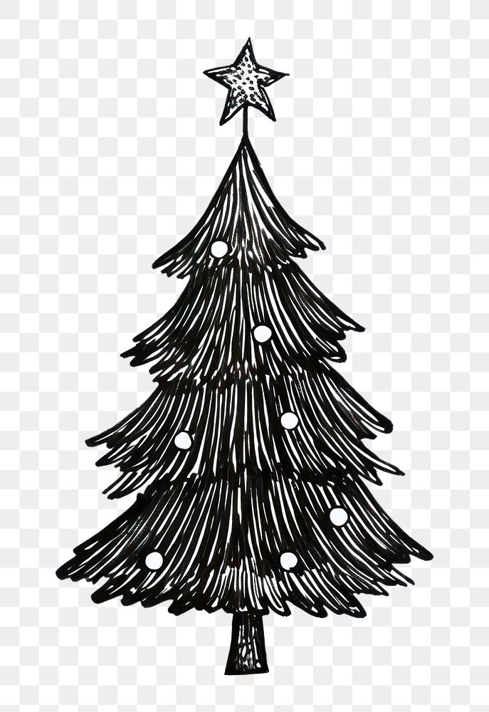 Christmas Clip Art Monochrome Black Images | Free Photos, PNG Stickers ...