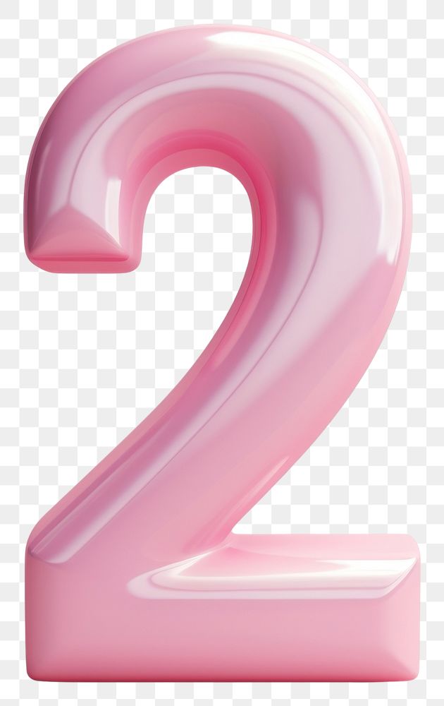 PNG Number 2 shape text | Premium PNG - rawpixel