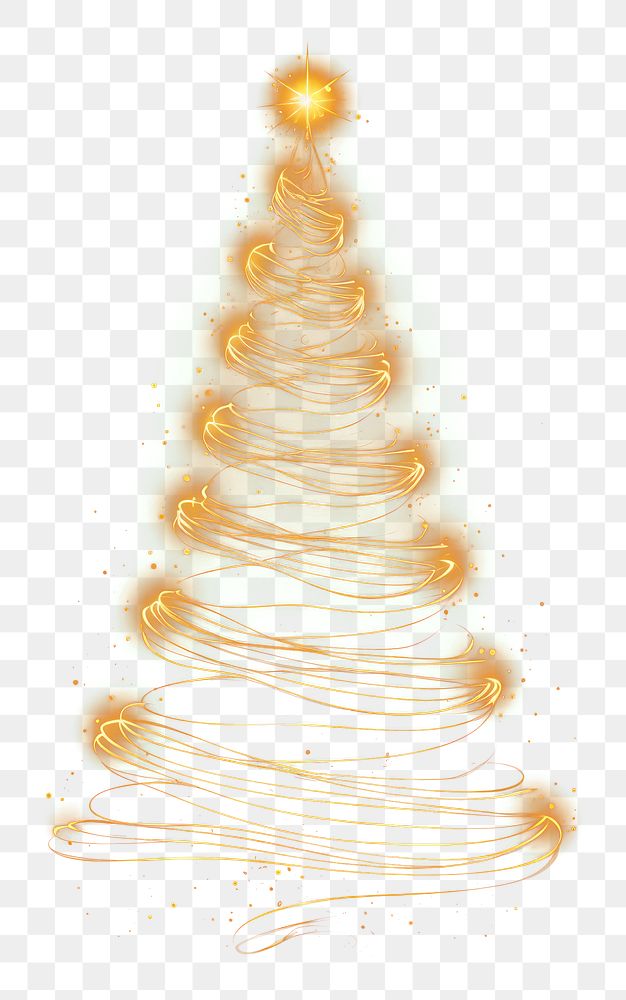 PNG Christmas lighting night tree. | Premium PNG - rawpixel
