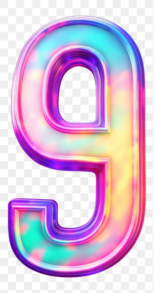 PNG Alphabet number 9 shape | Premium PNG - rawpixel