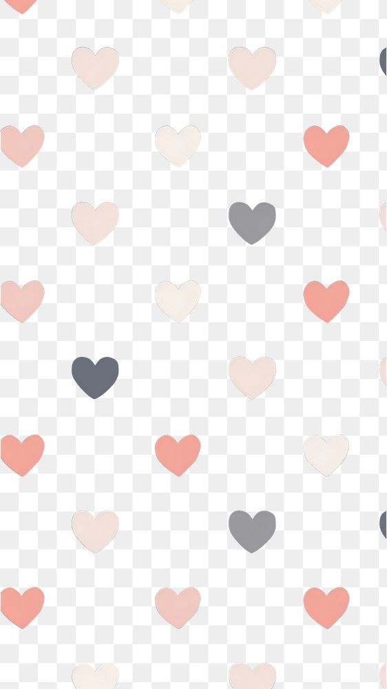 PNG Heart pattern backgrounds repetition. | Premium PNG - rawpixel