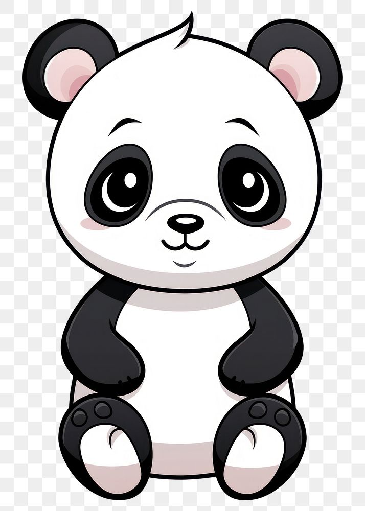 Pink Panda Drawing Transparent Background Images | Free Photos, PNG ...