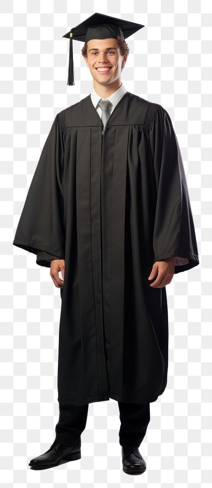 PNG man Wear graduation gown | Free PNG - rawpixel