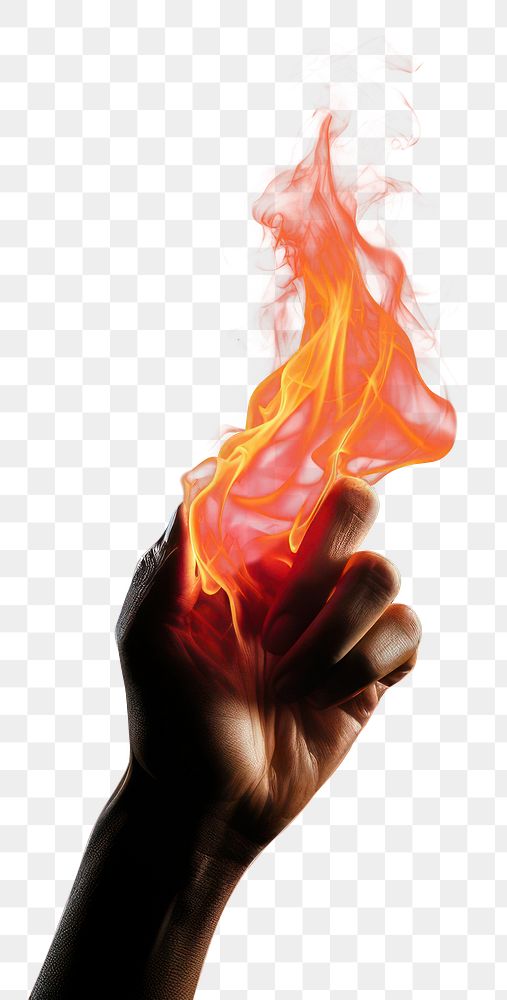 PNG One finger fire burning | Premium PNG - rawpixel