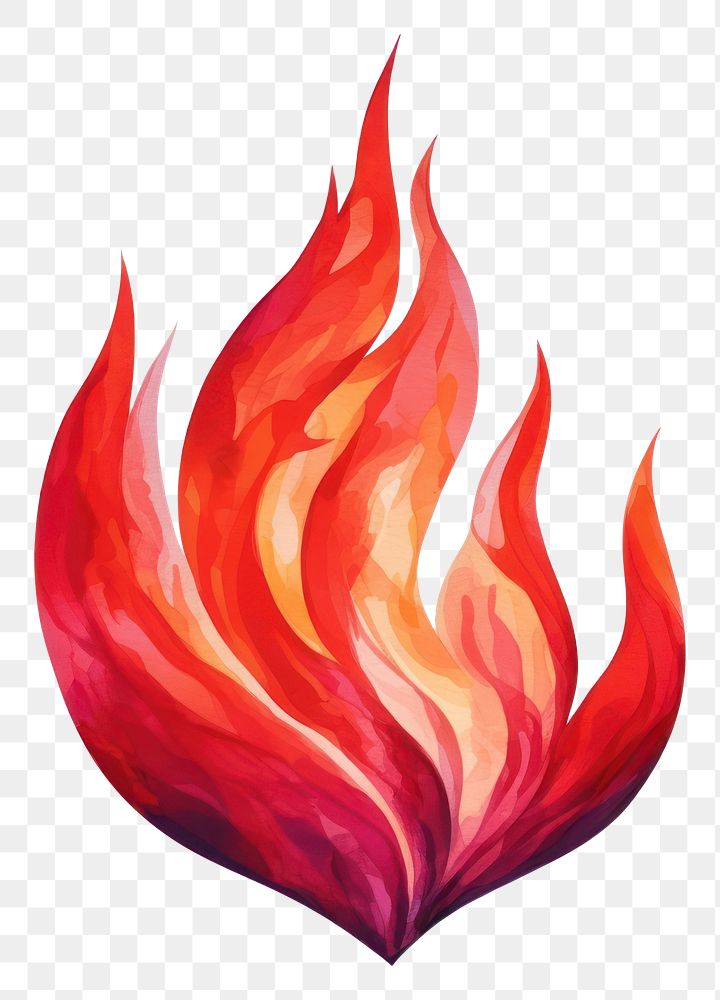 PNG Flame pattern fire white | Free PNG - rawpixel