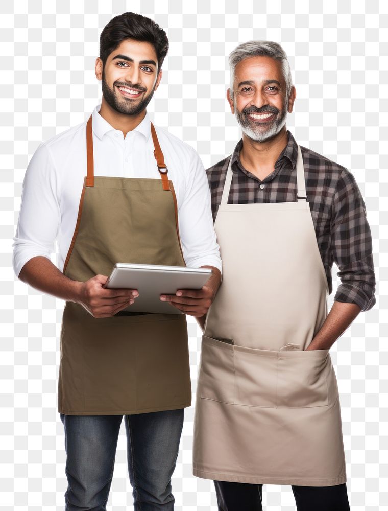 PNG Man holding digital tablet | Free PNG - rawpixel