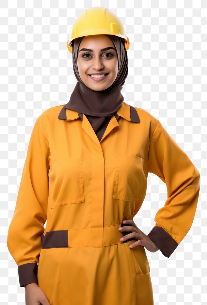 PNG Muslim female construction worker | Premium PNG - rawpixel