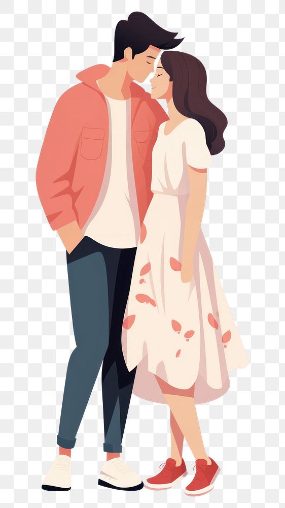 PNG young asian couple hugging | Free PNG - rawpixel