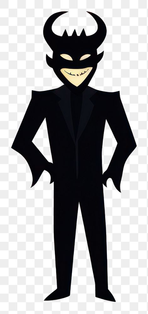 PNG Devil cartoon black representation. | Free PNG - rawpixel