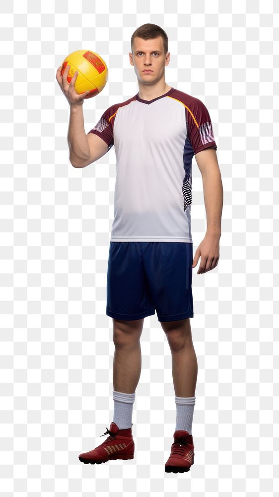 PNG Handball player football standing | Premium PNG - rawpixel