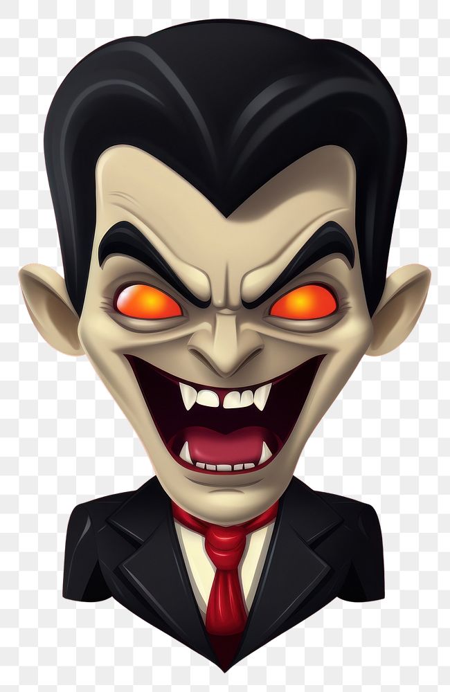 PNG Vampire cartoon mask representation. | Free PNG - rawpixel