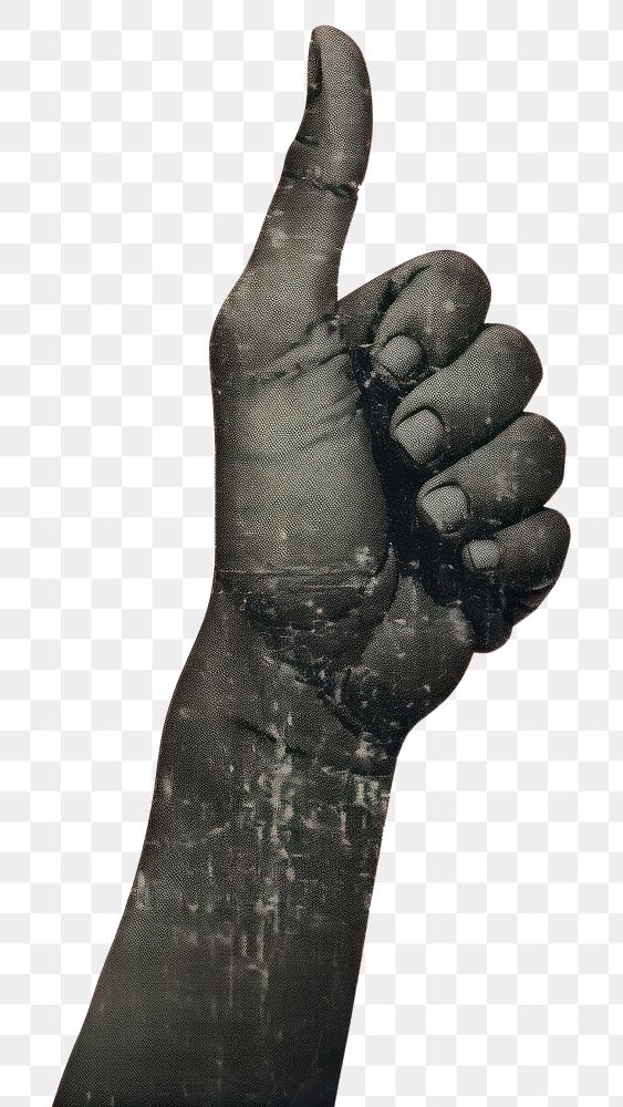 PNG Hand sign finger black | Premium PNG - rawpixel