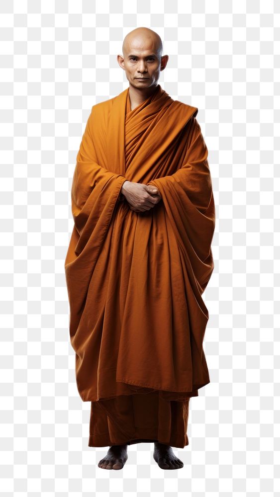 PNG monk adult robe | Premium PNG - rawpixel